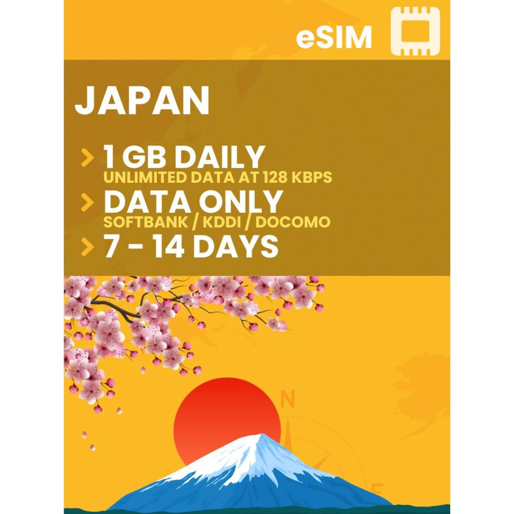 Japan ESIM - TravelKon