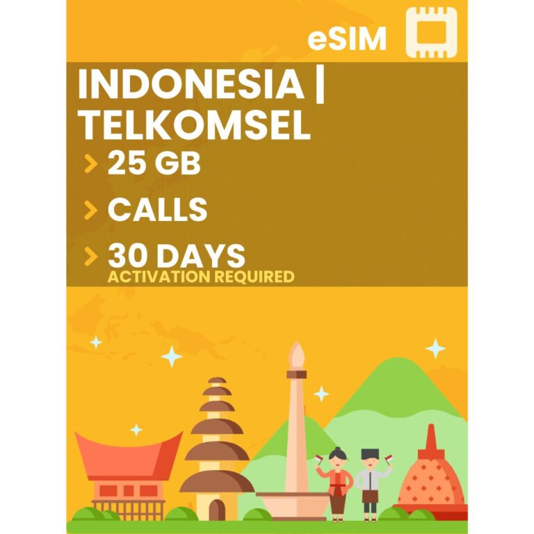 Indonesia ESIM - TravelKon