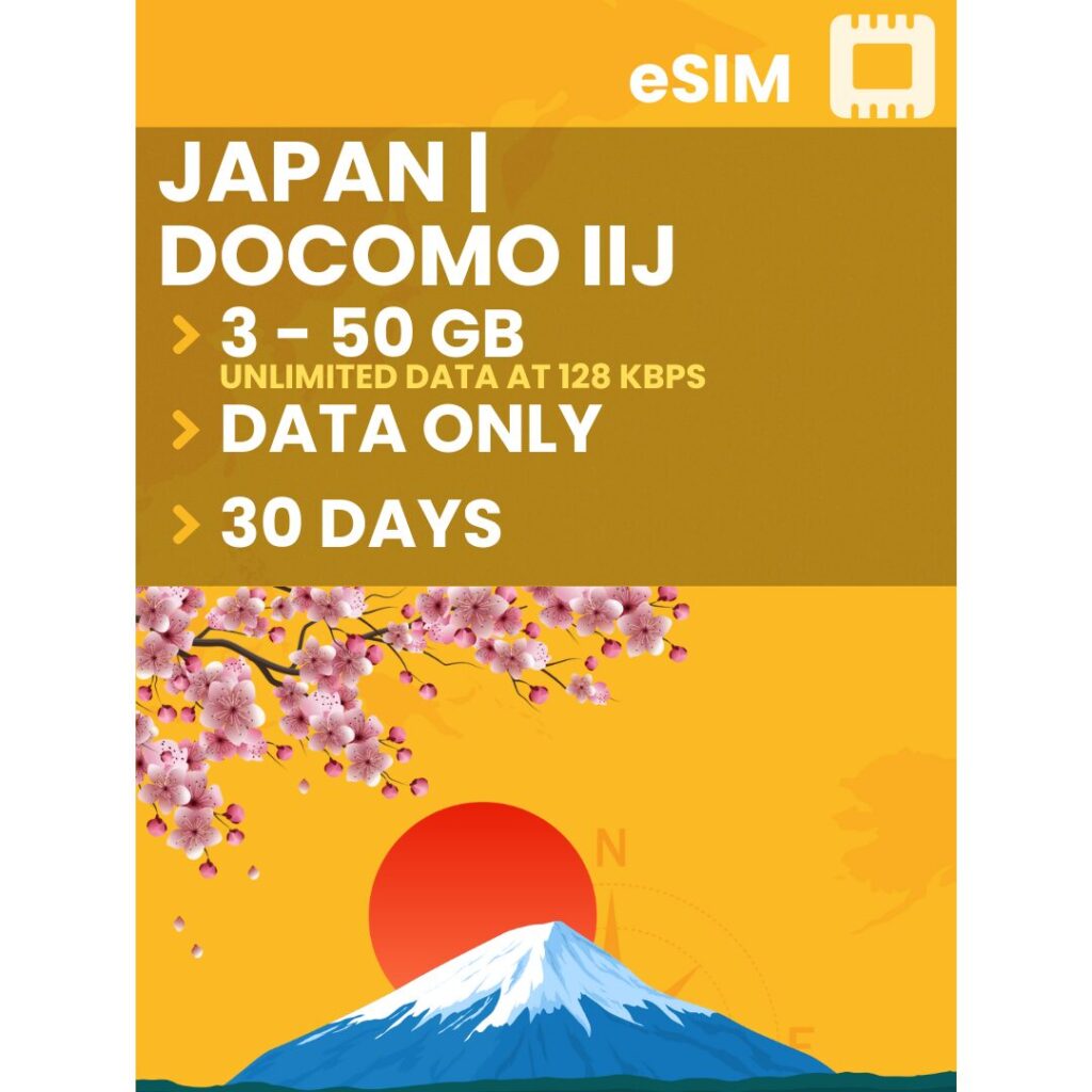 Japan ESIM - TravelKon