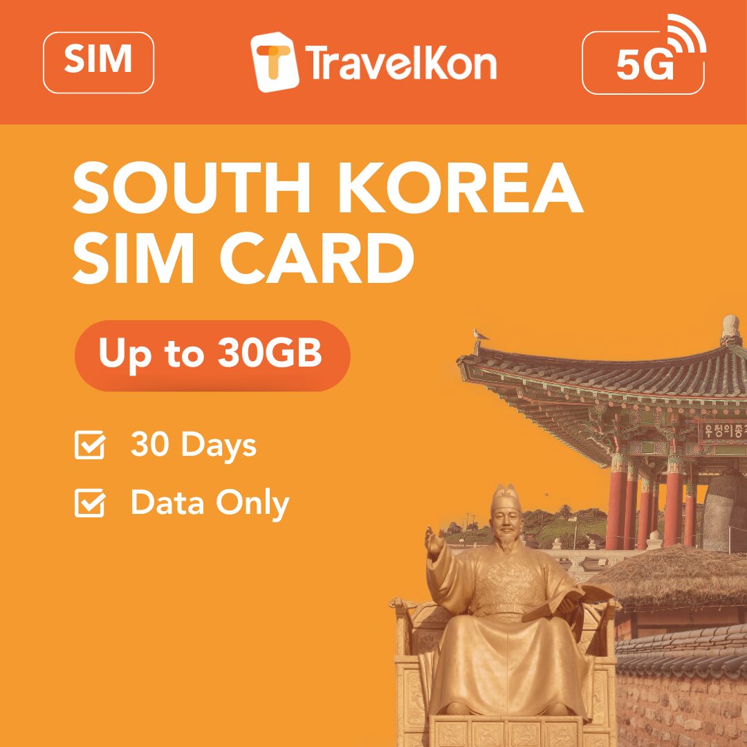South Korea 5G SIM Card - TravelKon