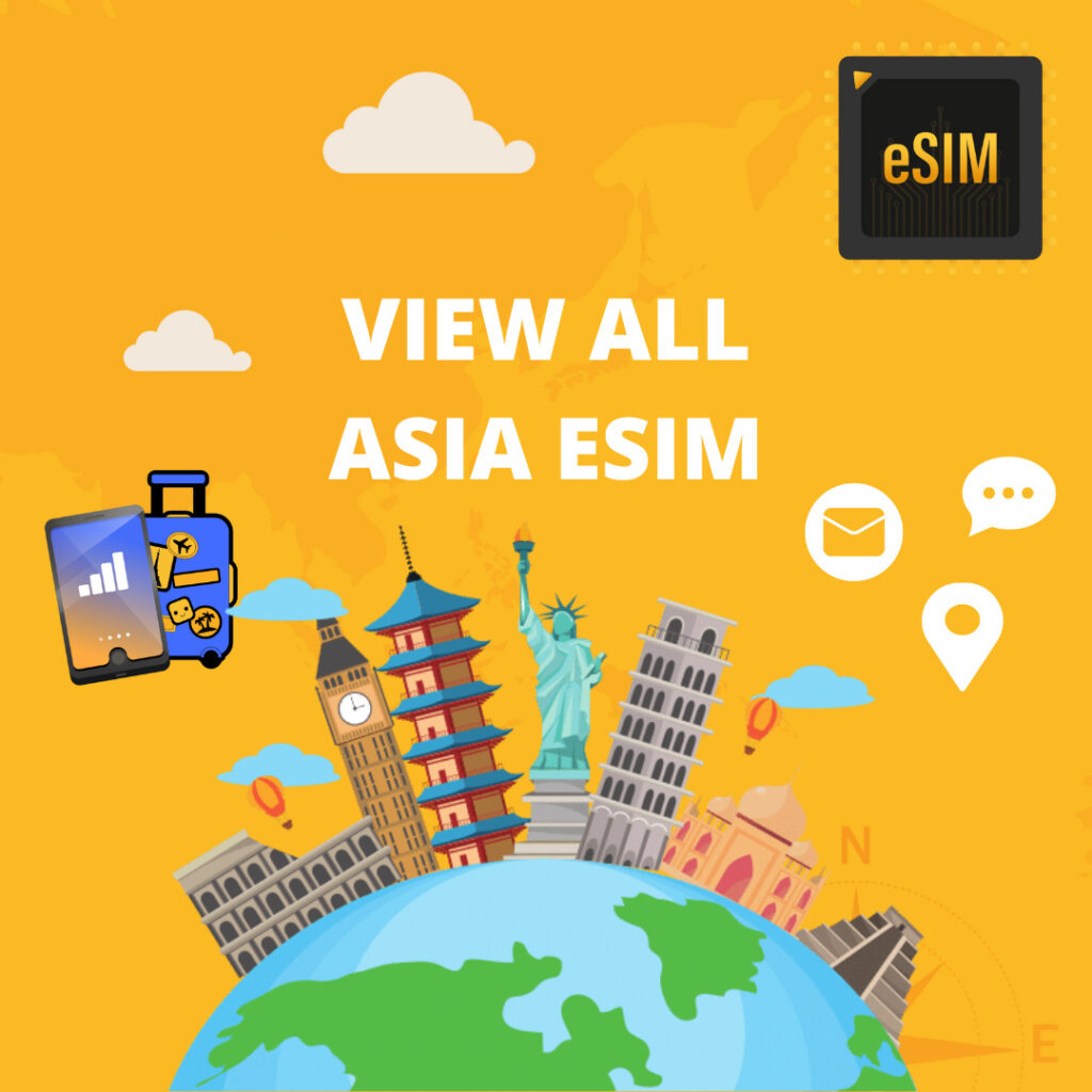 Asia ESIM | TravelKon
