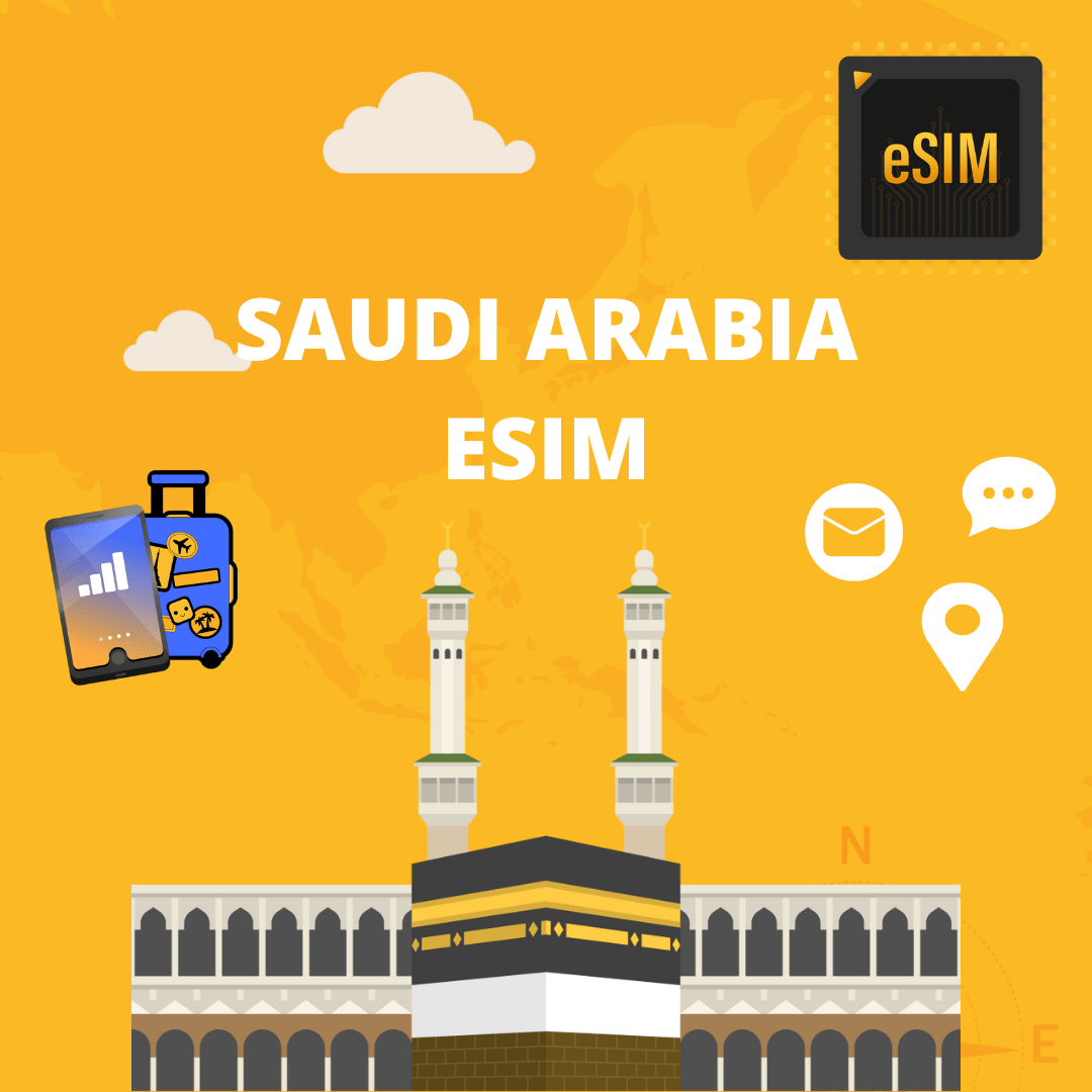 Saudi Arabia ESIM - TravelKon