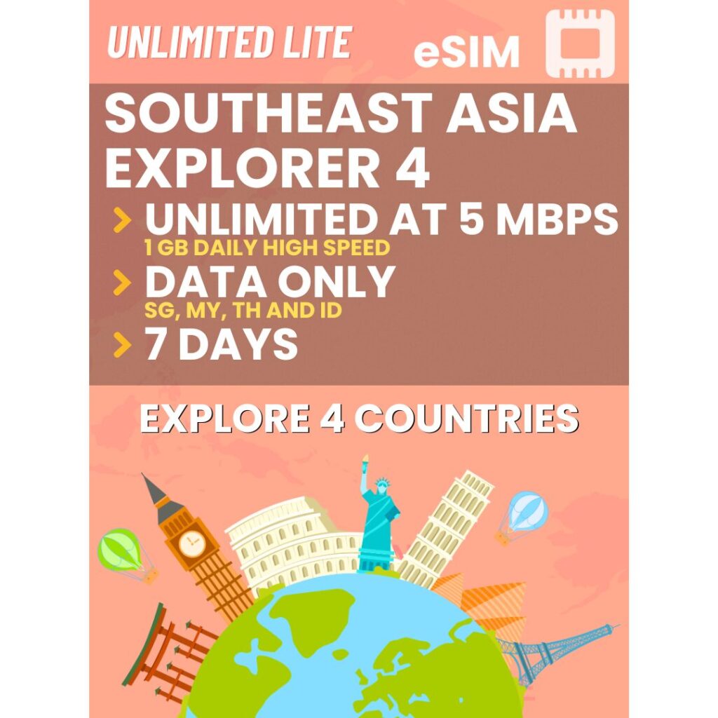 All Southeast Asia ESIM - TravelKon
