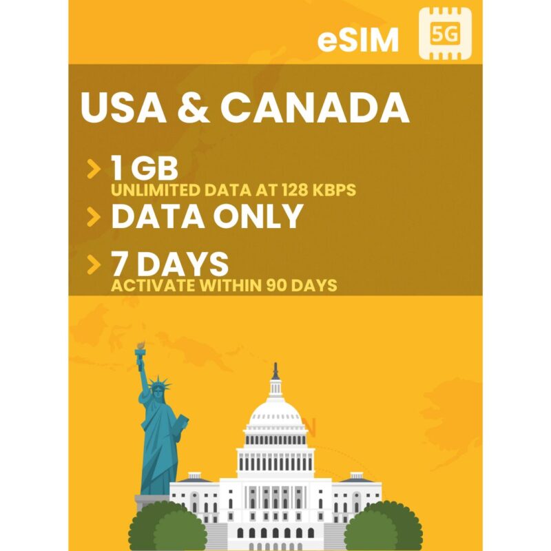 Canada ESIM - TravelKon