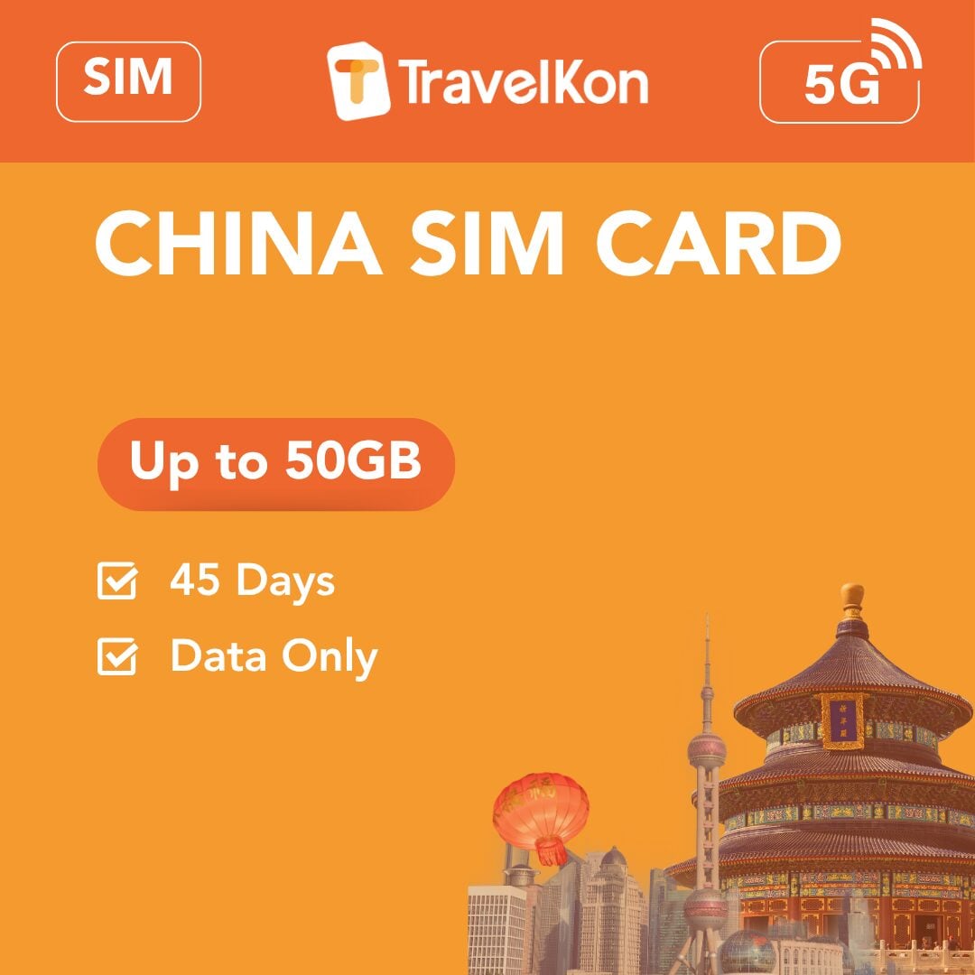 China 5G SIM Card - TravelKon