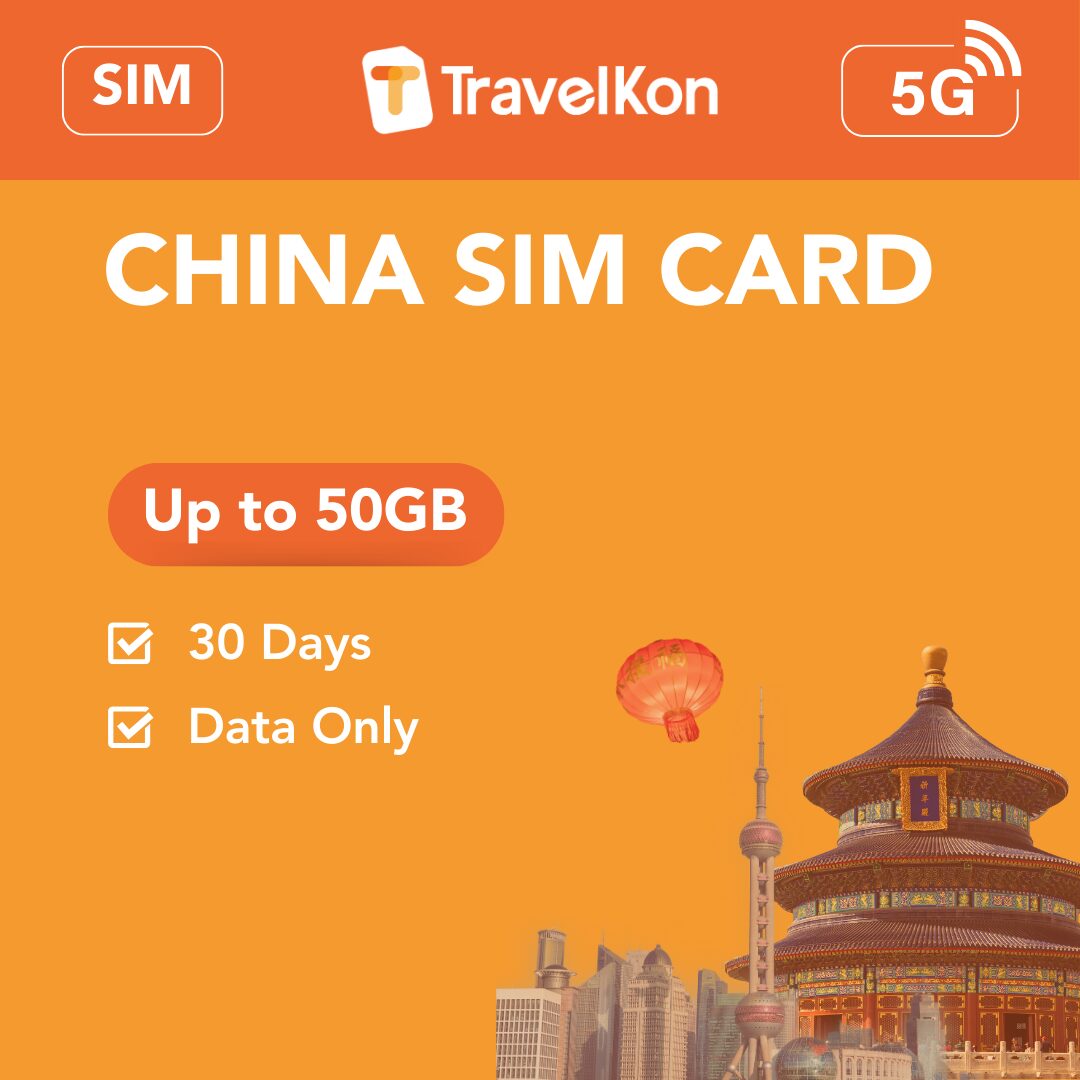 China 5G SIM Card - TravelKon