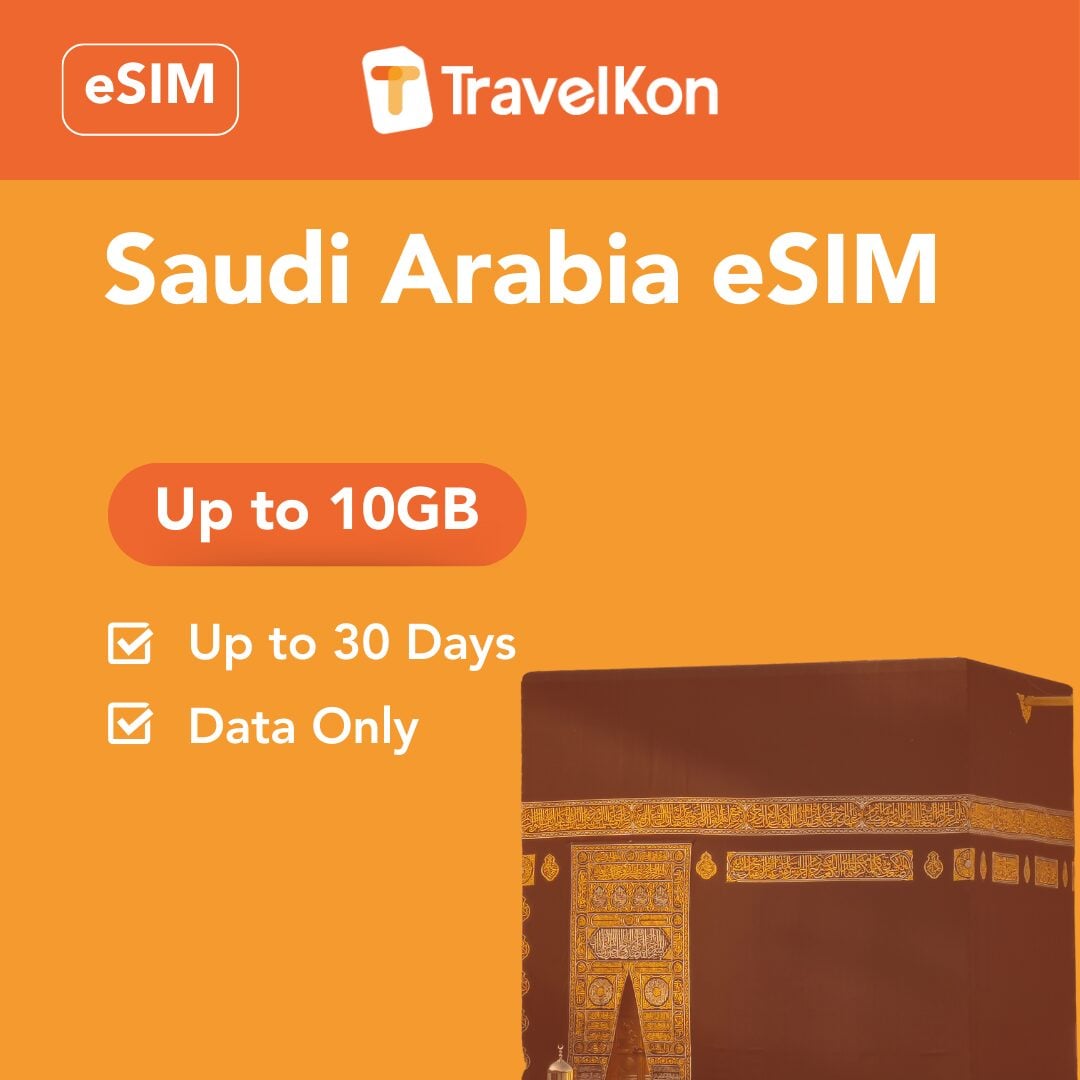 Saudi Arabia 5G ESIM - TravelKon